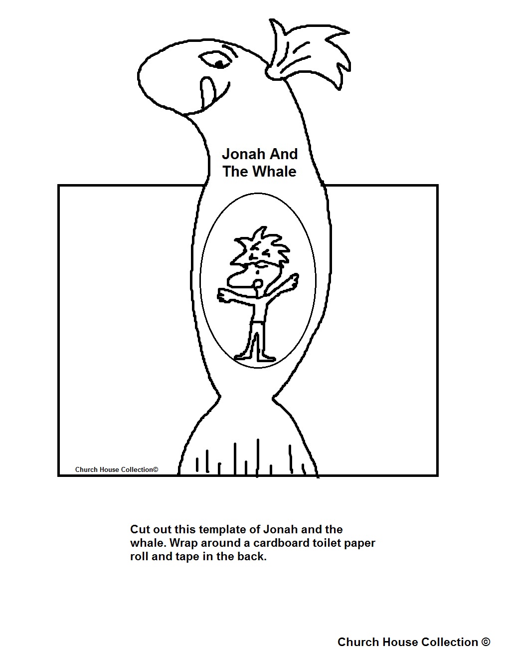 Jonah And The Whale Template